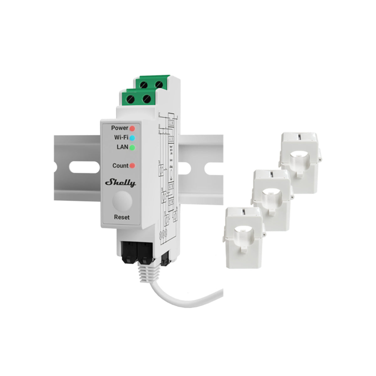 Shelly Pro 3EM 120A Smart Meter – PVExpress24